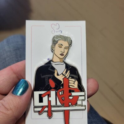 BTS Jimin Serendipity Enamel Pin Speak Yourself Concert - Etsy