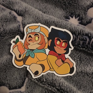LMK Demon Family Matted Stickers - Etsy