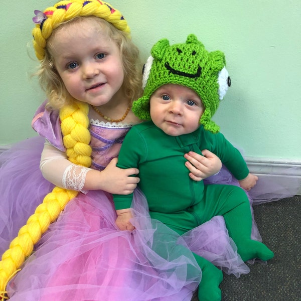 Lizard Hat/chameleon Wig/lizzard Costume Hat/rapunzel Lizard, Rapunzel ...