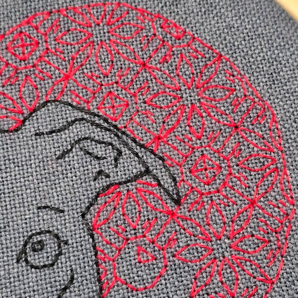 Blackwork Dog Sampler - Modern Cross Stitch Pattern PDF File - Instant ...