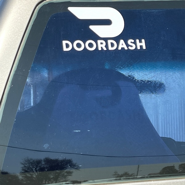 Doordash Logo - Vinyl Decal Sticker - Multiple Colors Available! - Etsy