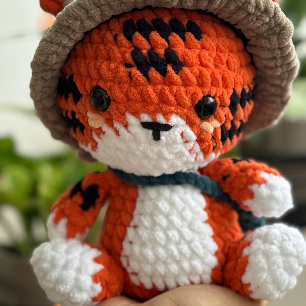 Baby Fox Crochet Pattern Cottagecore Fox Cute Fox With Mushroom Hat and ...