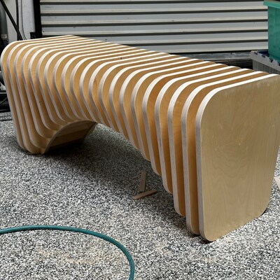 Nice Parametric Bench, Parametric Bench Plan, Parametric Bench Design, CNC Interior Furniture ...