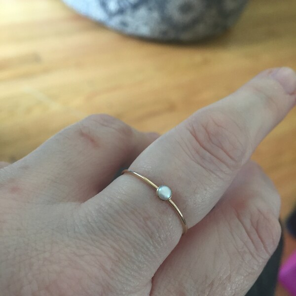 Small Signet Ring-signet Ring Woman-minimalist Silver Ring-dainty ...