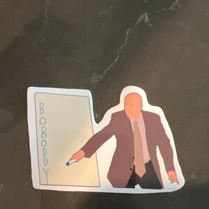 THE OFFICE Save Bandit Angela Sticker Vinyl Waterproof Sticker the ...