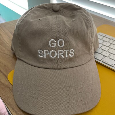 GO SPORTS Baseball Hat Dad Hat I Just Hope Both Teams Have Fun - Etsy