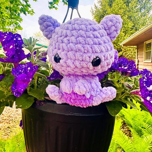 Crochet Mewtwo Pattern - PDF - Etsy