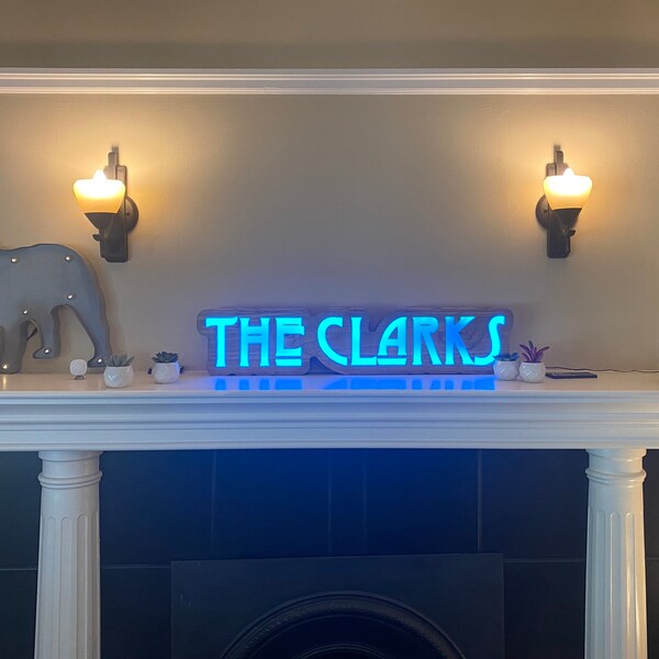 Custom Wooden LED Signs, LED Sign, Custom Wood Sign, LED Art, Wall Art ...