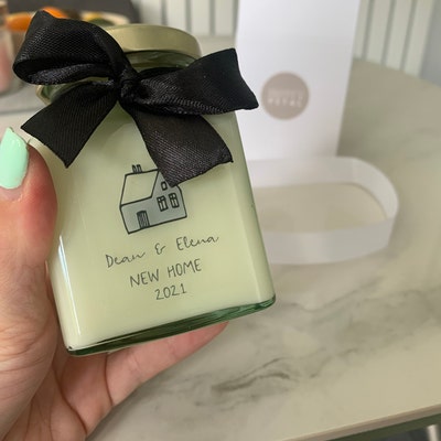 New Home Candle First Home Gift New Home Gift for Couples Black and ...