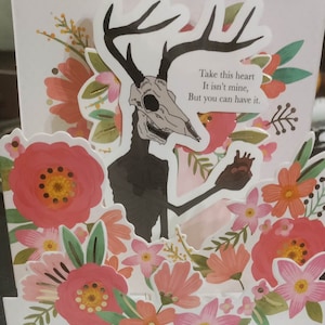 Wendigos Valentine vinyl Sticker - Etsy