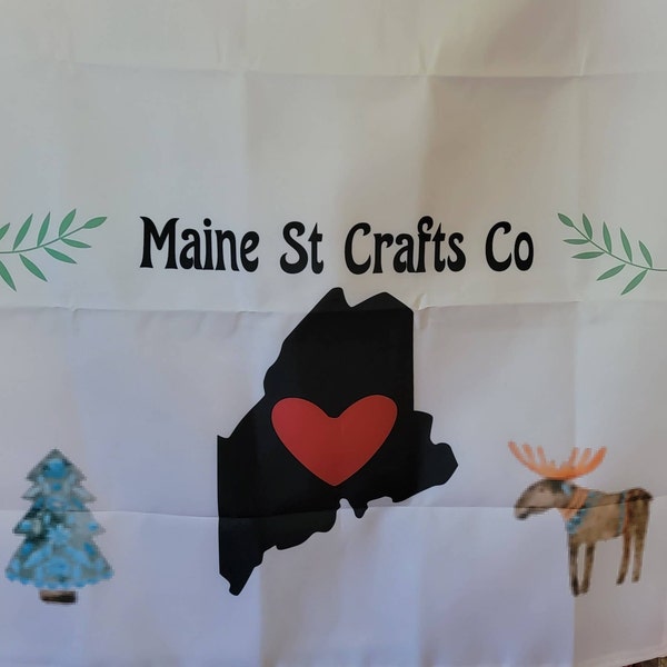 Custom Table Runner| Full Color Printing With YOUR Logo and Text| Fast ...