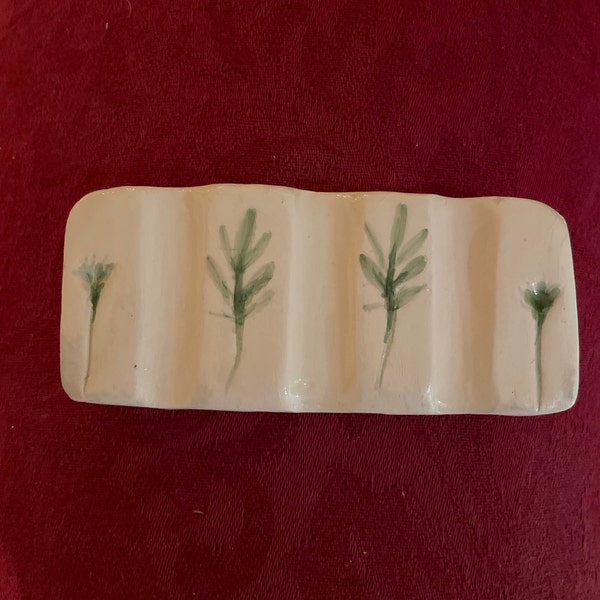 Personalized Placeholder With Ceramic Flowers for Weddings, Events and ...