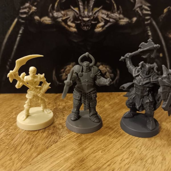 Heroquest Centerpiece Gargoyle Figure, Fully Assembled - Custom Print ...