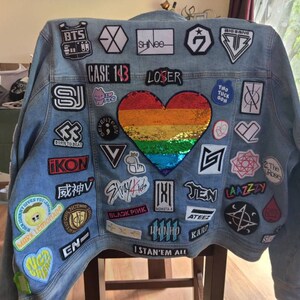 Bts and Army Logo Embroidered Patches Iron / Sew on Patches - Etsy Canada