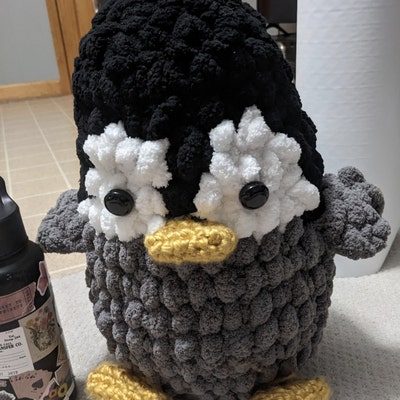 Crochet Chunky Penguin Amigurumi Pattern - Etsy