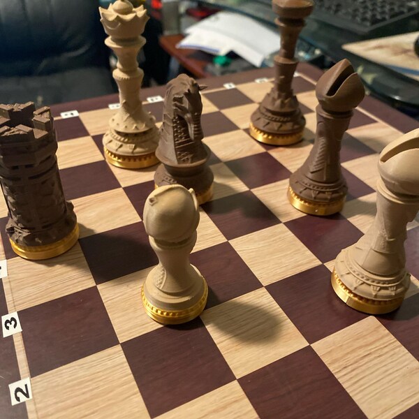 Classic Chess Set 32 Piece Set - Etsy