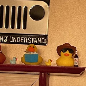 Pop, Soda, Duck, Cruising Duck, Cute Gift, Coca Cola Miniature, Custom ...