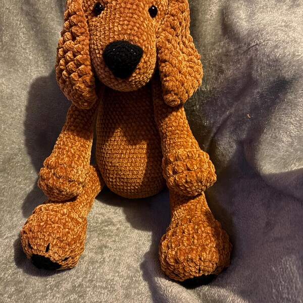 Cocker Spaniel Crochet Pattern - Etsy