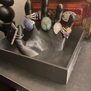 Ring Display Hand Ring Display Stand Hand Ring Holder With - Etsy