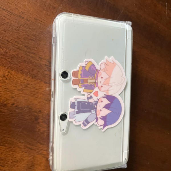 Chrobin Stickers, Fireemblem Stickers, Cute Robin and Chrom Stickers ...