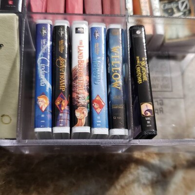 Mini 1:6 VHS A-J Titles Tapes Choose the Movie Retro Miniatures 80's ...