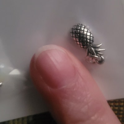 Sterling Silver Sting Ray Charm 18 X 15 Mm - Etsy