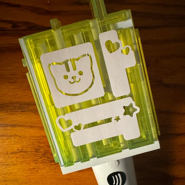 NCT 127 K-pop Emoji Hangul Lightstick Neobong Vinyl Decal Sticker - Etsy
