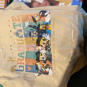Graduate Mickey and Friends Shirt, Disney Graduation 2024 Shirt ...