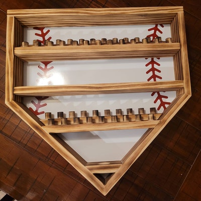 Traditional Baseball and Ring Display Holds 44 Rings/medals - Etsy
