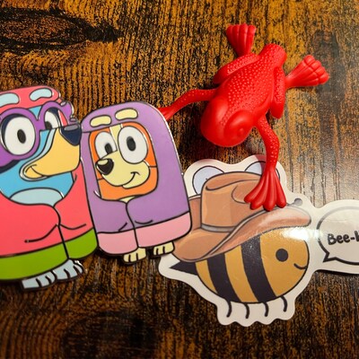 Bluey Inspired Collectible Pin Muffin - Etsy