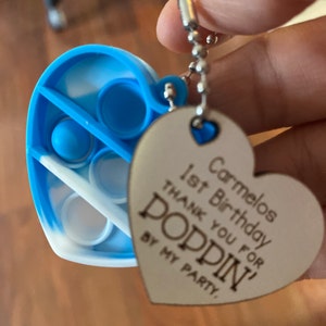 Set of Mixed Pop Its Birthday Party Favor for Kids Non Candy Classroom ...