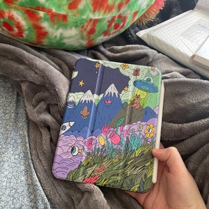 Matcha Rotate Grid Ipad Smart Case Build-in Apple Pencil | Etsy