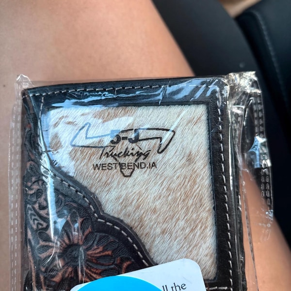 Hand Tooled Leather Hair Clip | Western Claw Clip | Western Hair ...