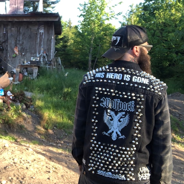 CUSTOM ORDER / Punk Jacket Vest Crust Metal Battlejacket Alternative ...