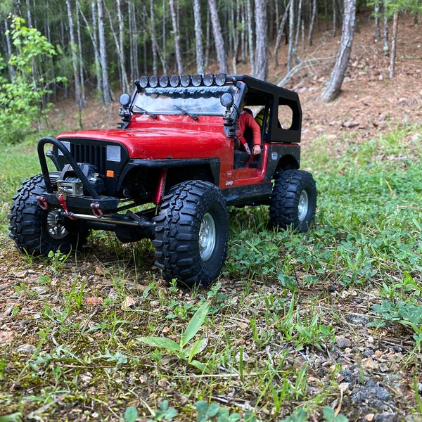 Axial CJ7 to YJ Grille Conversion SCX10 3 RC Rock Crawler - Etsy