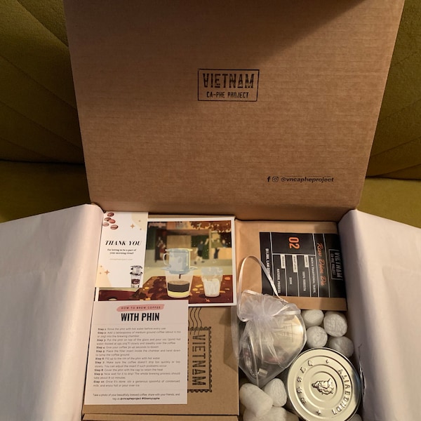 Handmade Ceramic Vietnamese Coffee Filter (phin) + Espresso Cup | Brown ...