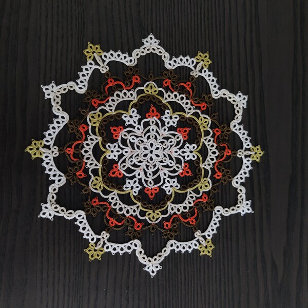 Tatting PDF Pattern Doily 