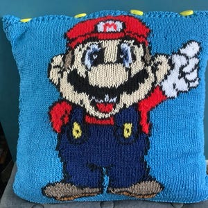 Knitting Pattern- Boys - Super Mario Sweaters- Jumpers- 4 Styles DK -8 ...