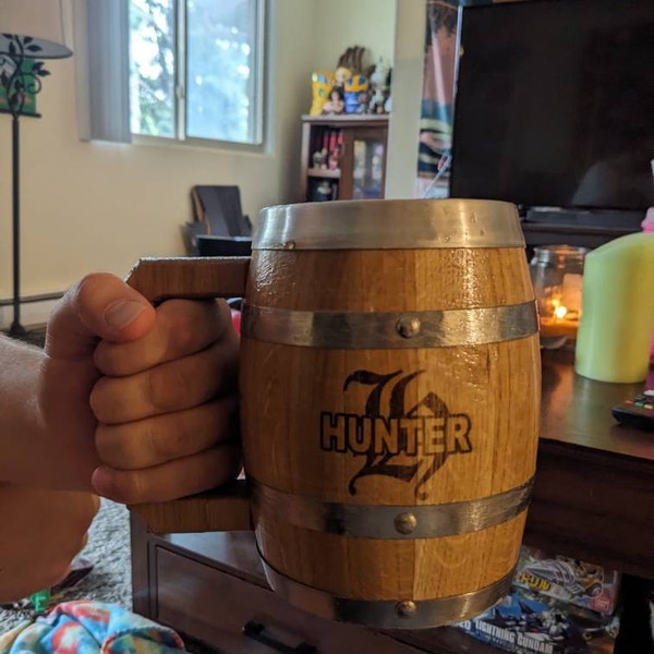 24 Oz Barrel Mugs, Personalized Mugs, High Quality Barrel Mugs, White ...