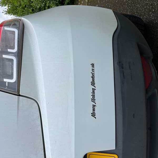Custom Vinyl Stickers, Bespoke Personlised Decal, Make Your Own Vinyl ...