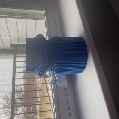 Rib Cinch Vase 3D Printed Vase, Dried Flower Vase, Modern Eclectic ...