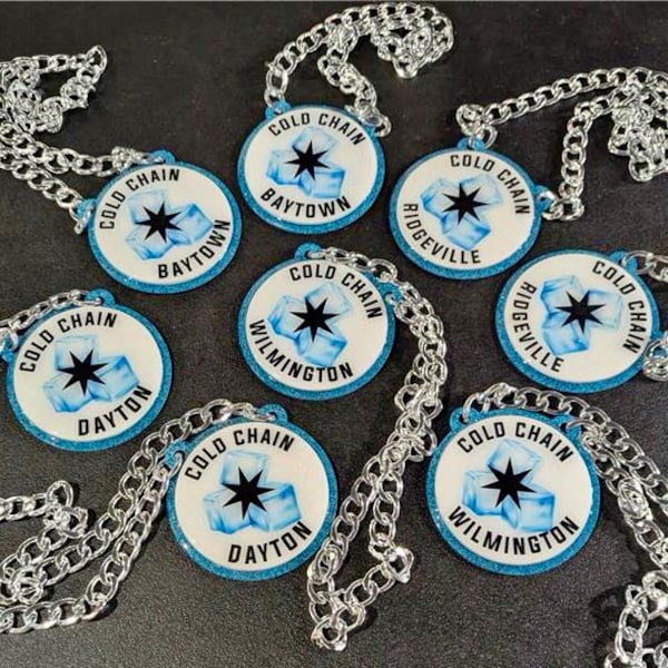 Custom Sports Team Turnover Chain | Custom Big Pendant Sports Chain - Etsy