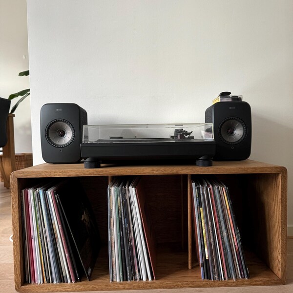 DJ Stand Record Player Sideboard Vinyl Unit. Bespoke Furniture, Hand ...