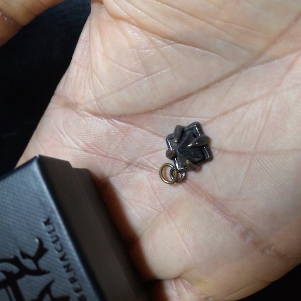 Compass Stone – Raw Magnetite Crystal Set in Bronze - Etsy