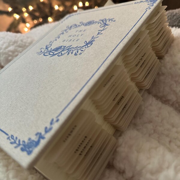 MINI Catholic Minimalist Bible Tabs | Vellum | Beautiful, Simple Cute ...