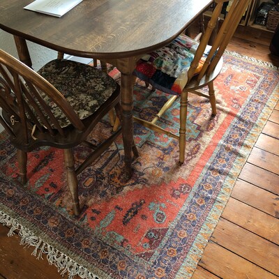 FIESTA Braided Square Rug Flat Weave With Natural Jute and - Etsy UK