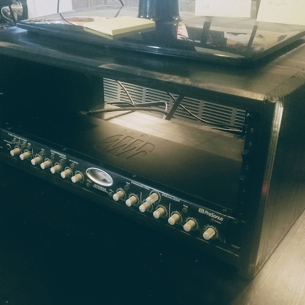 4U Studio Rack | 12" Depth | Solid Wood | Customizable - Etsy