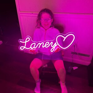 Custom Neon Sign, Name Neon Sign, Personalized Led Neon Signs, Home ...