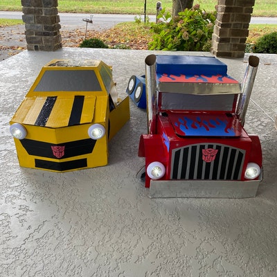 Template for Transforming Car Costume for Kids Halloween - Etsy