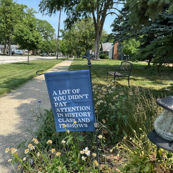 No Soliciting Garden Flag, Funny Garden Flag, Unwelcome Sign ...